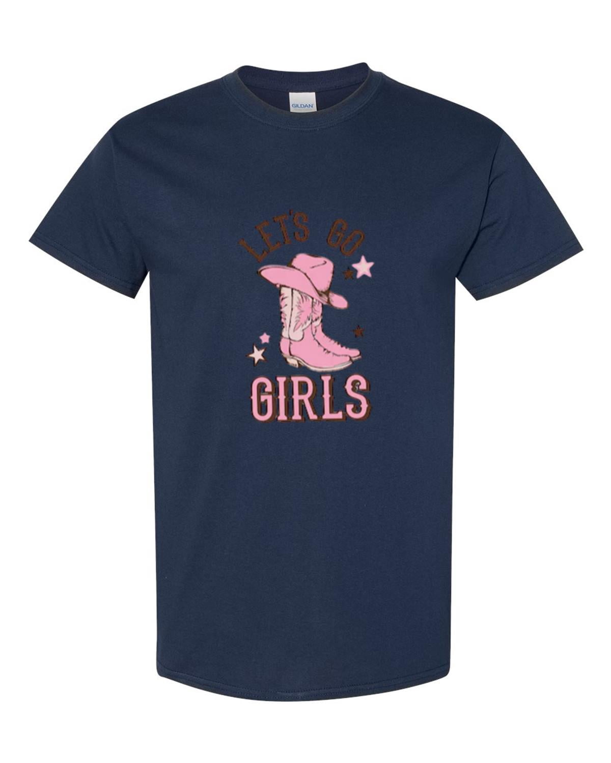 Let’s Go Girls Cowgirl T-shirt Western Country Rodeo Spirit Vibe, for ...