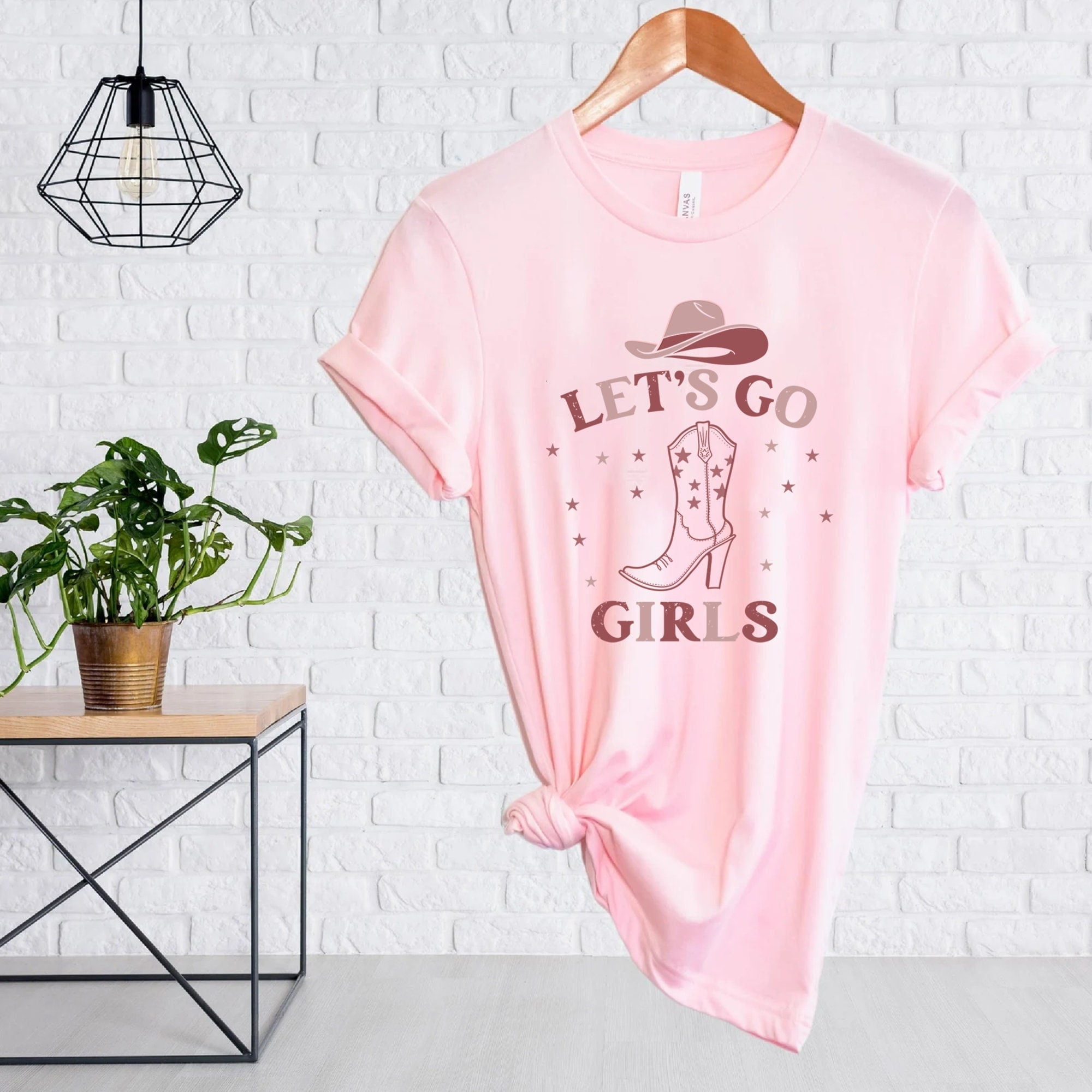 Let's Go Girls Graphic Tee, Let's Go Girls T-Shirt, Retro Graphic Tee ...