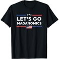 Let's Go MAGAnomics Trump 2024 US Flag Unisex T-Shirt - Walmart.com