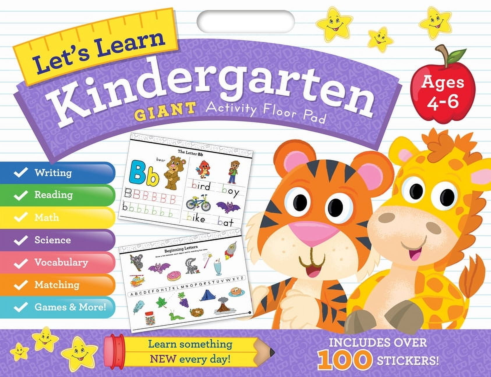 Let's Learn Giant Activity Floor Pad: Kindergarten (Paperback ...