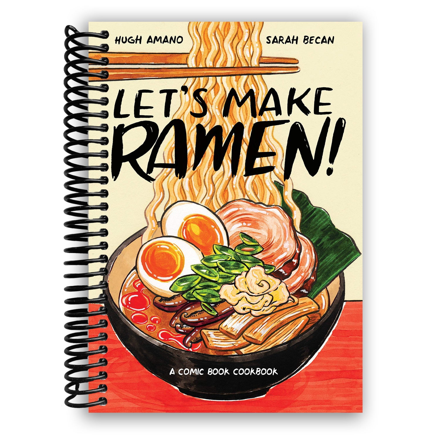 Let's Make Ramen!: A Comic Book Cookbook (Spiral-Bound) - Walmart.com