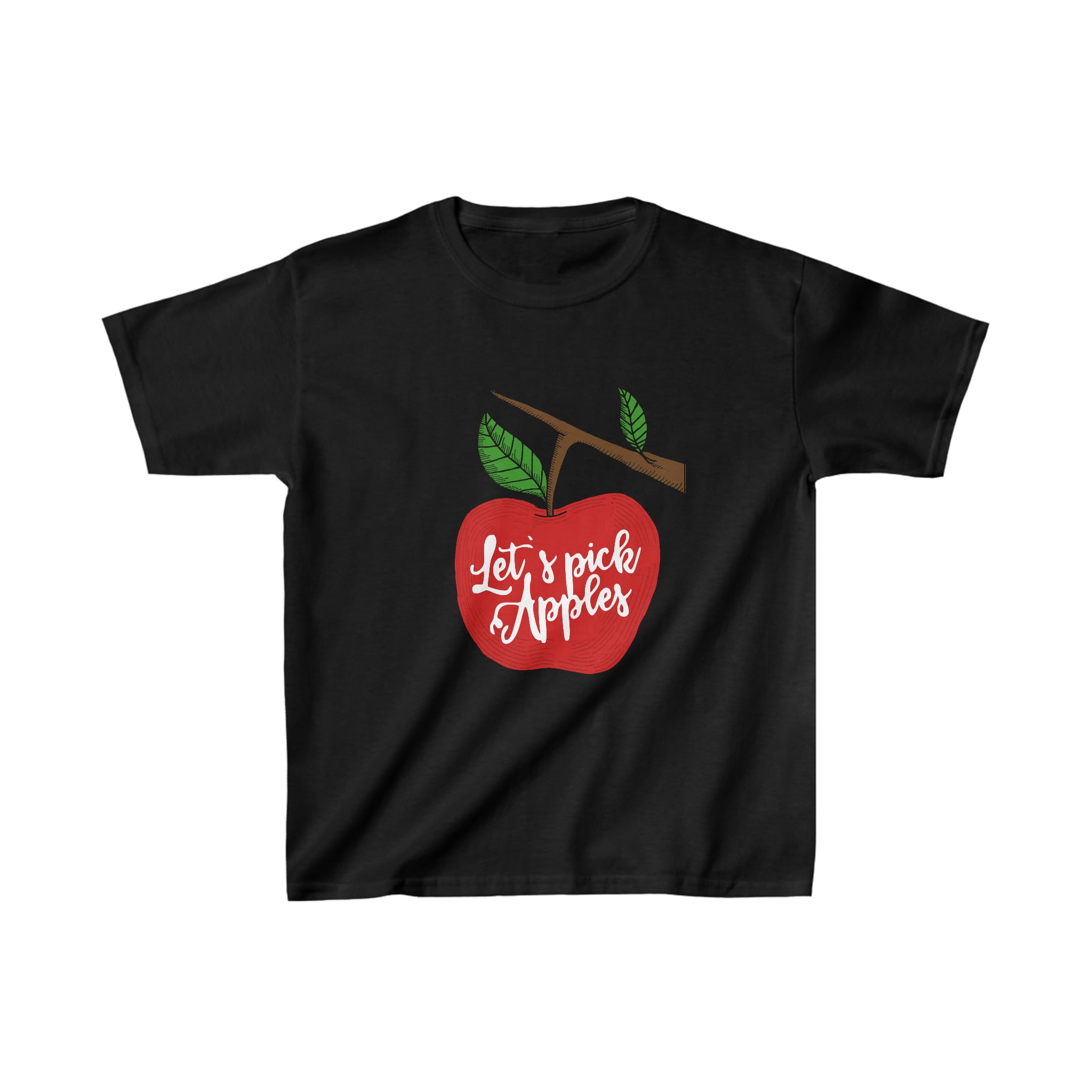 Let's Pick Apples Apple Picking Season Boy Girl Kids Youth Tee Shirt ...