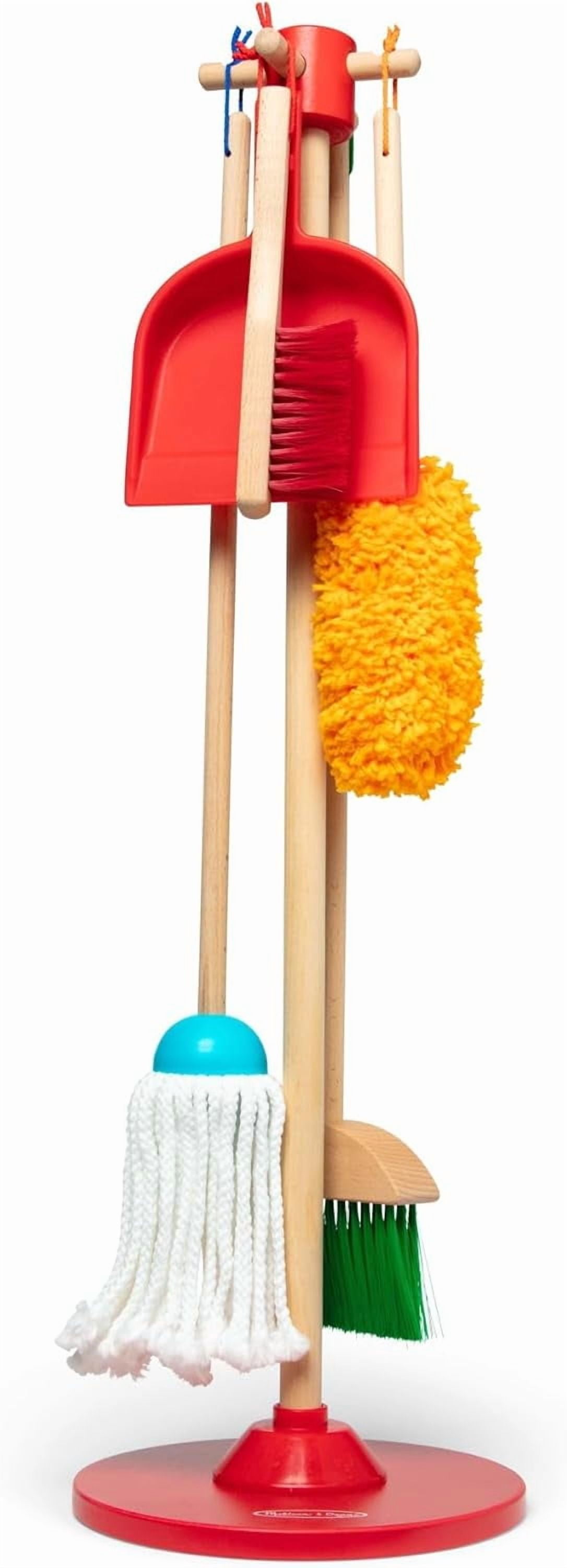Let's Play House Dust! Sweep! Mop! 6 Piece Pretend Play Set - Walmart.com
