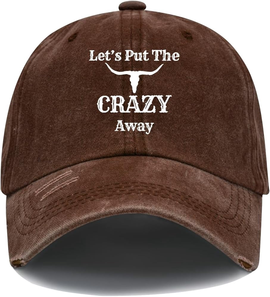 Let's Put Crazy Away Hat, Let's Put Crazy Away Cap, Let's Put Crazy ...