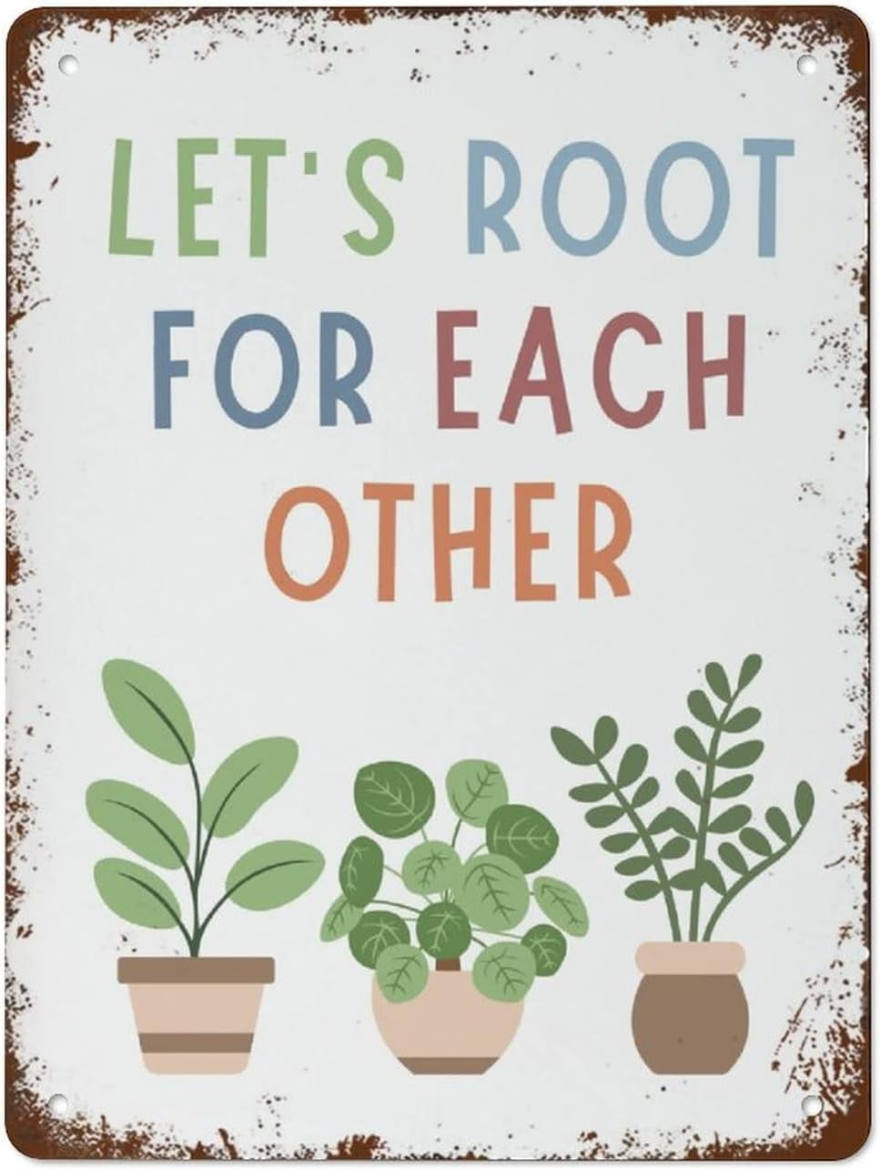Let's Root for Each Other Sign Boho Classroom Decor Playroom Wall Art ...
