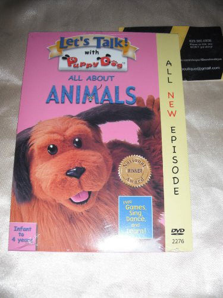 Pre-Owned Let's Talk with Puppy Dog All About Animals - Walmart.com