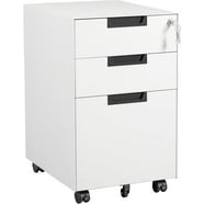 Simply Tidy's White Modular Mobile Chest- Rolling Cabinet with Drawers ...