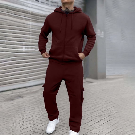 Letdown Track Suits For Men 2 Piece Casual Running Jogging Warm Up Full ...