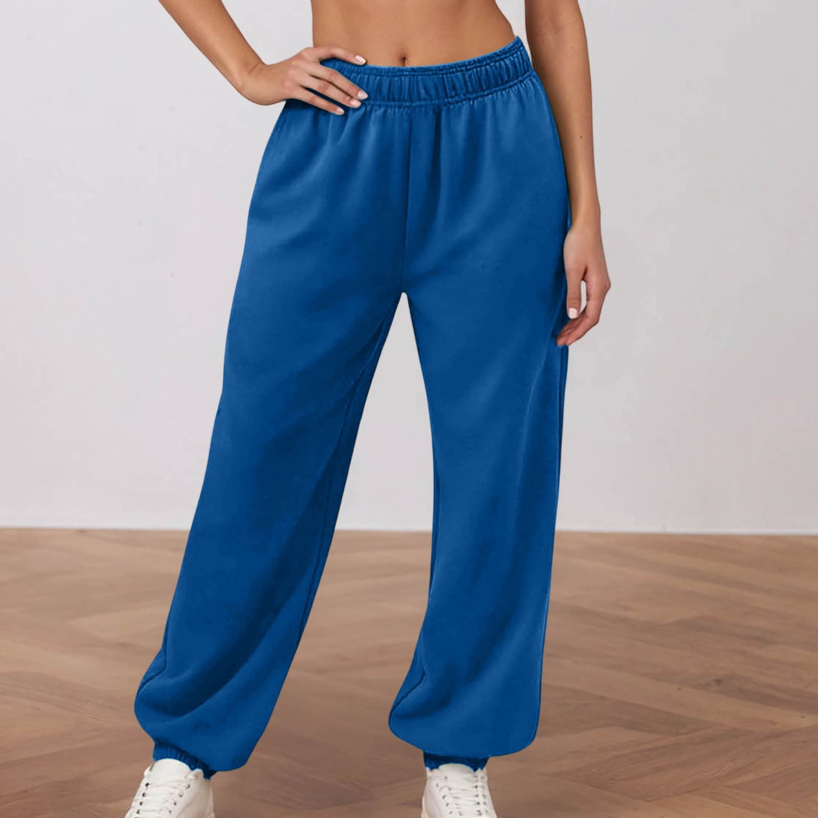 Letdown Womens Cinch Bottoms Lined Sweatpants Winter Baggy Lounge ...