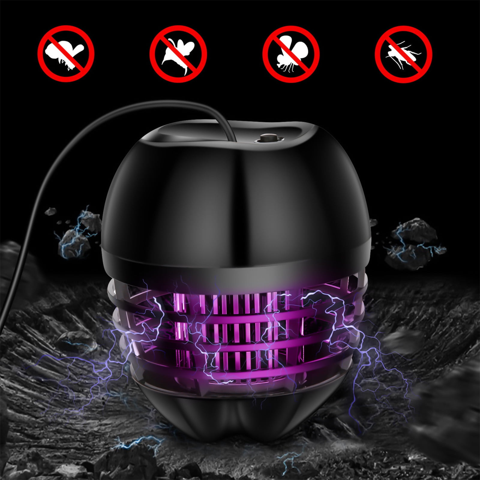 Letfool New Mosquitofly Trap Lamp Household Mosquitofly Catching Lamp ...