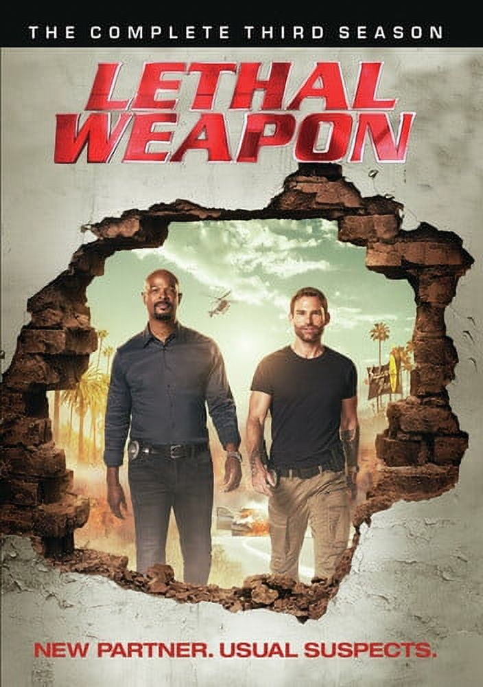 Lethal Weapon: The Complete Third Season (DVD), Warner Archives, Drama ...