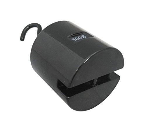 Lethan 9 Piece Hook Weight Set, Hooked Weight Mass Set (Cast Iron Only ...