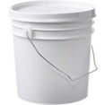 Letica 1 Gallon Bucket with Lid, HDPE, 6 Pack (White) - Walmart.com