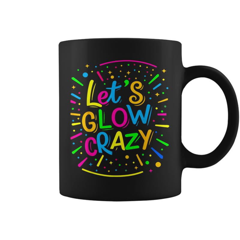Lets Crazy Retro Colorful Birthday Party 80S Group Team Coffee Mugs ...