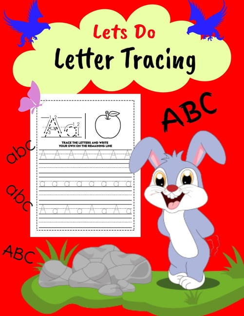 Lets Do Letter Tracing 3+ : Lower Case And Upper Case Letters - Trace ...