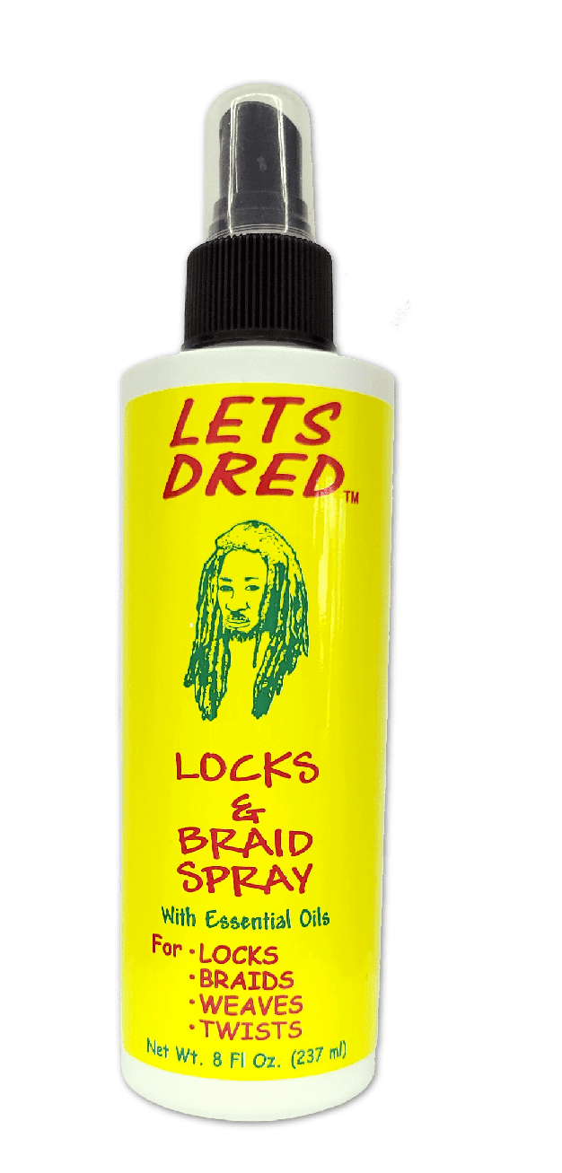 Lets Dred Locks & Braid Spray with Essential Oils, Net.Wt 8 fl.oz ...