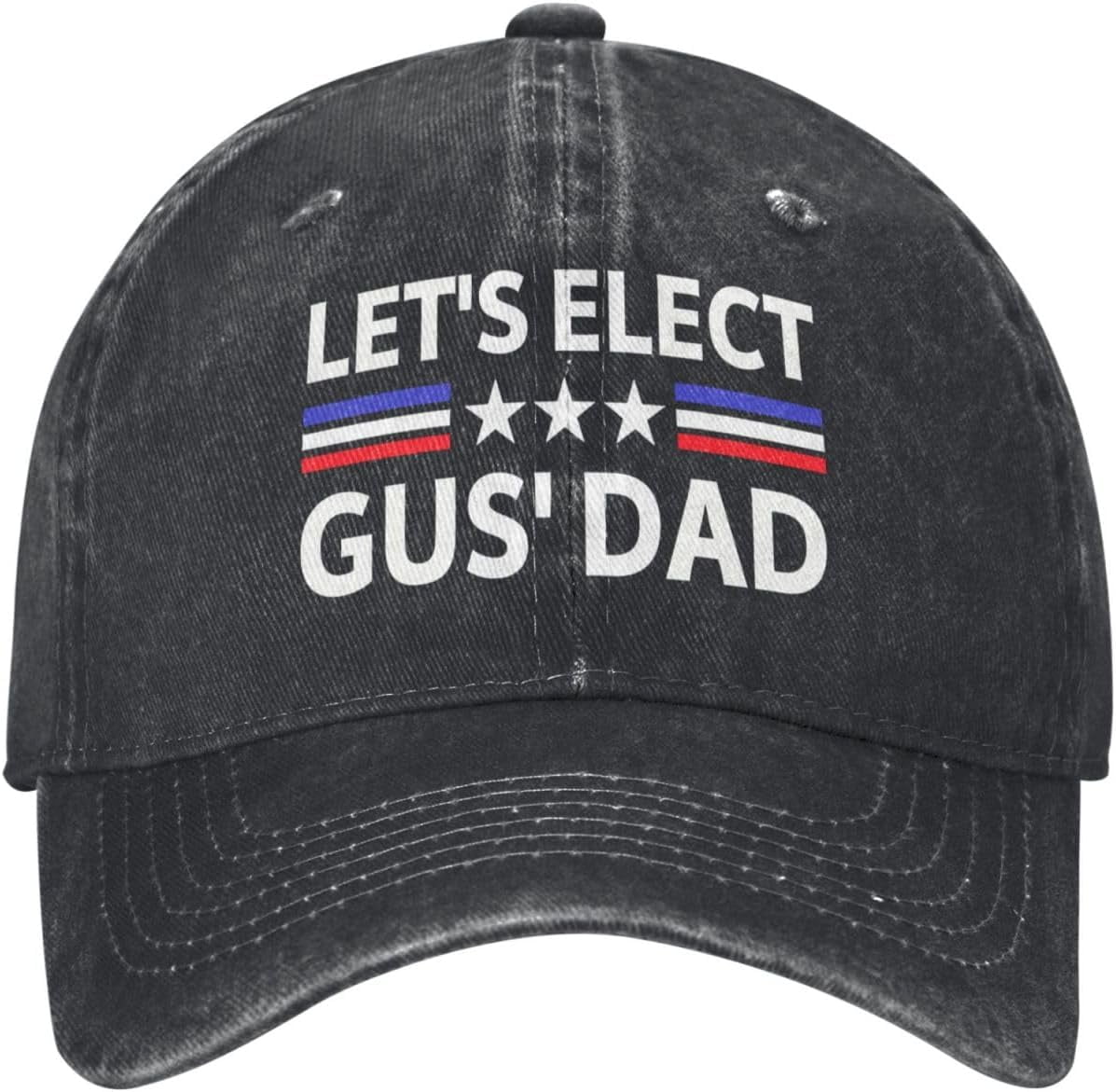 Lets Elect Gus' Dad for Harris Walz 2024 Election Hat Low Profile Lets ...