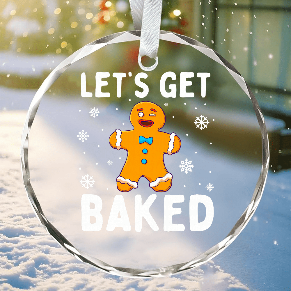 Lets Get Baked Gingerbread Man Cookie Baking Ornament, Home Decoration ...