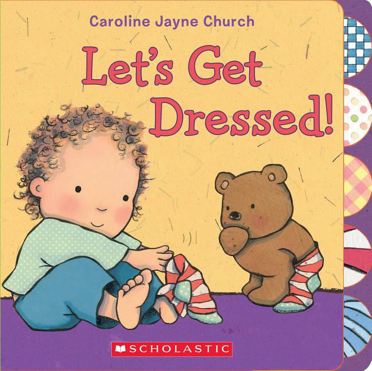 Lets Get Dressed (Board Book) - Walmart.com
