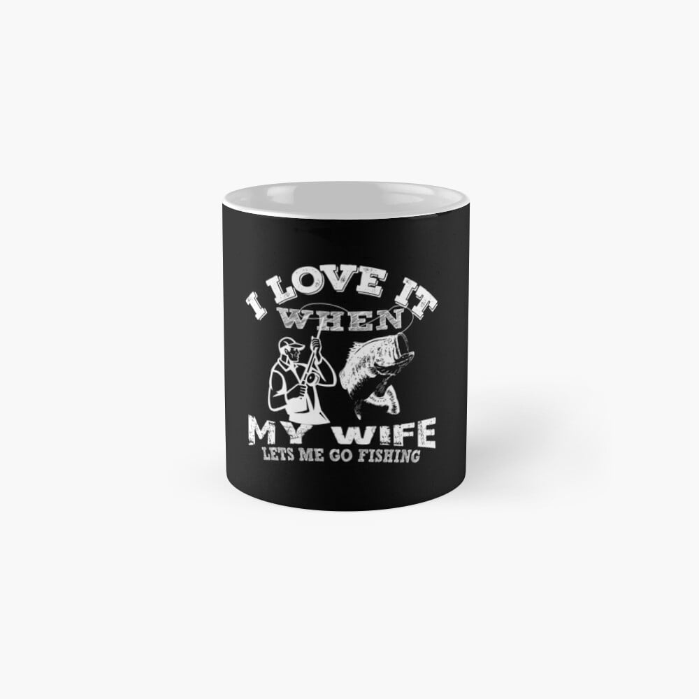 Lets Go Fishing Classic Mug - Walmart.com