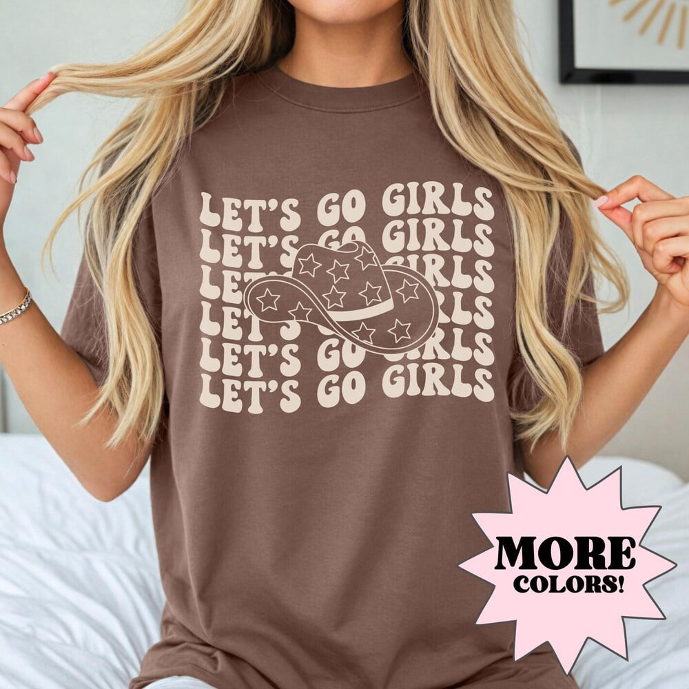 Lets Go Girls Shirt, Bachelorette Party Shirts, Nashville Bachelorette ...