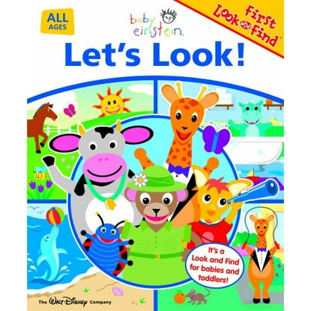 Baby Einstein: Let's Look! First Look and Find, (Board Book) - Walmart.com