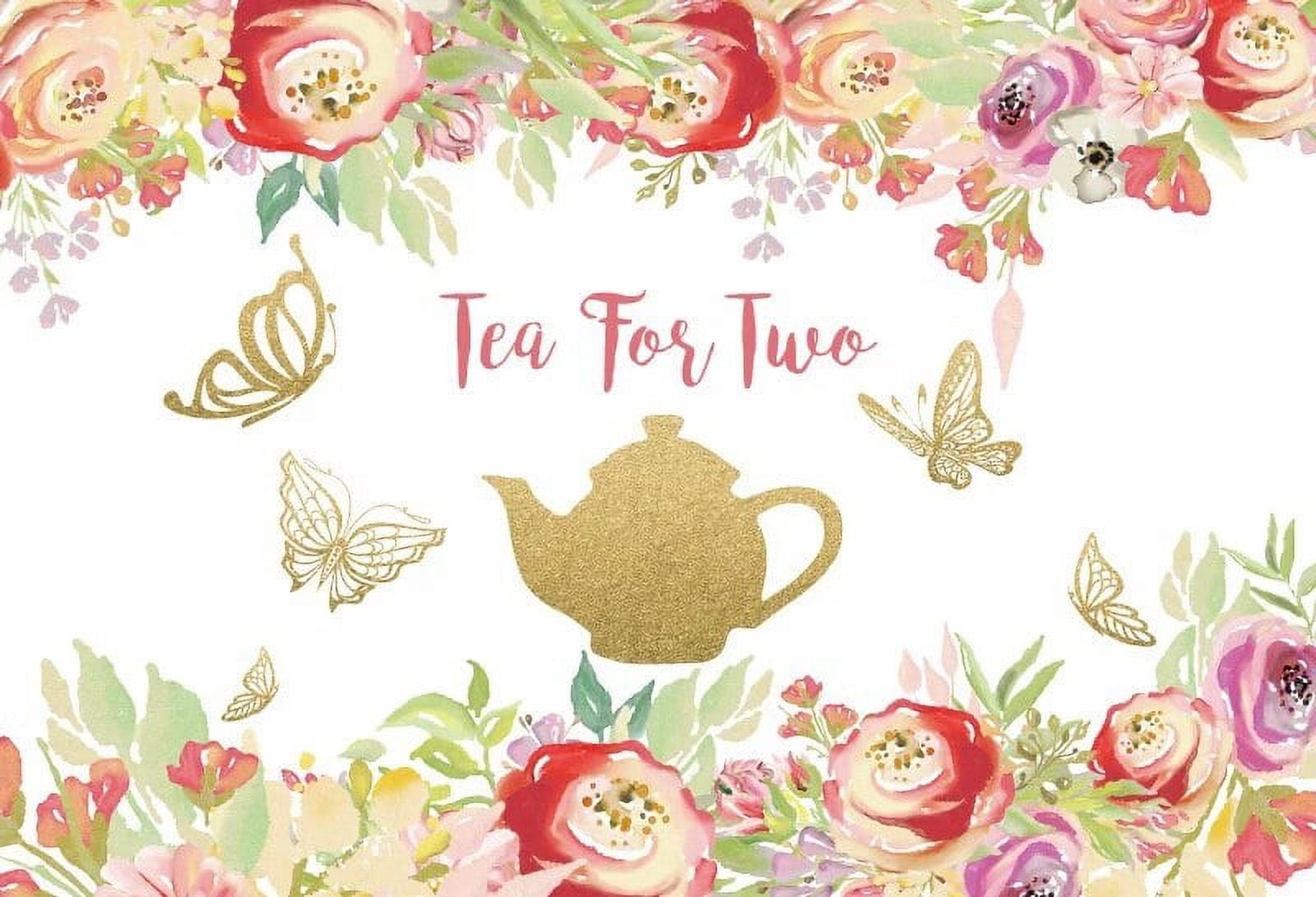 Lets Partea Backdrop Spring Pink Floral Glitter Sweet Girl Garden ...