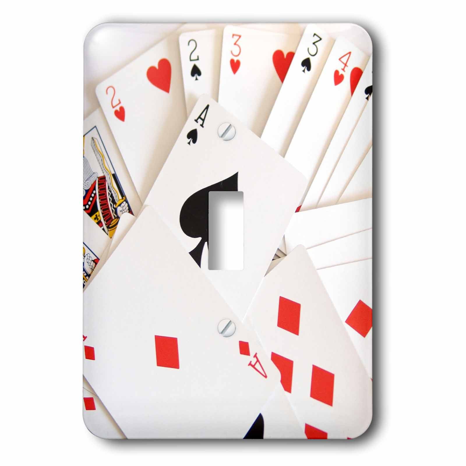 3dRose, Lets Play Cards I, single toggle switch - Walmart.com