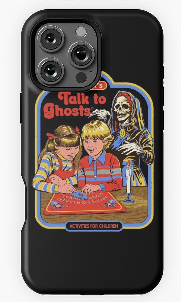 Lets Talk to Ghosts Phone Case for iPhone 16 15 14 13 12 11 Pro Max ...