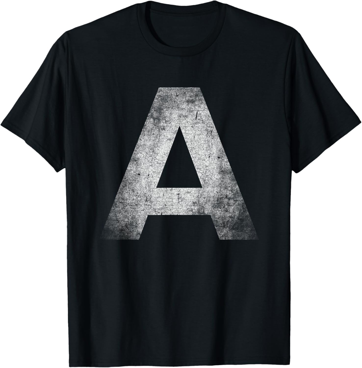 Letter A Capital Alphabet Monogram - A Initial Name Letter A T-Shirt ...