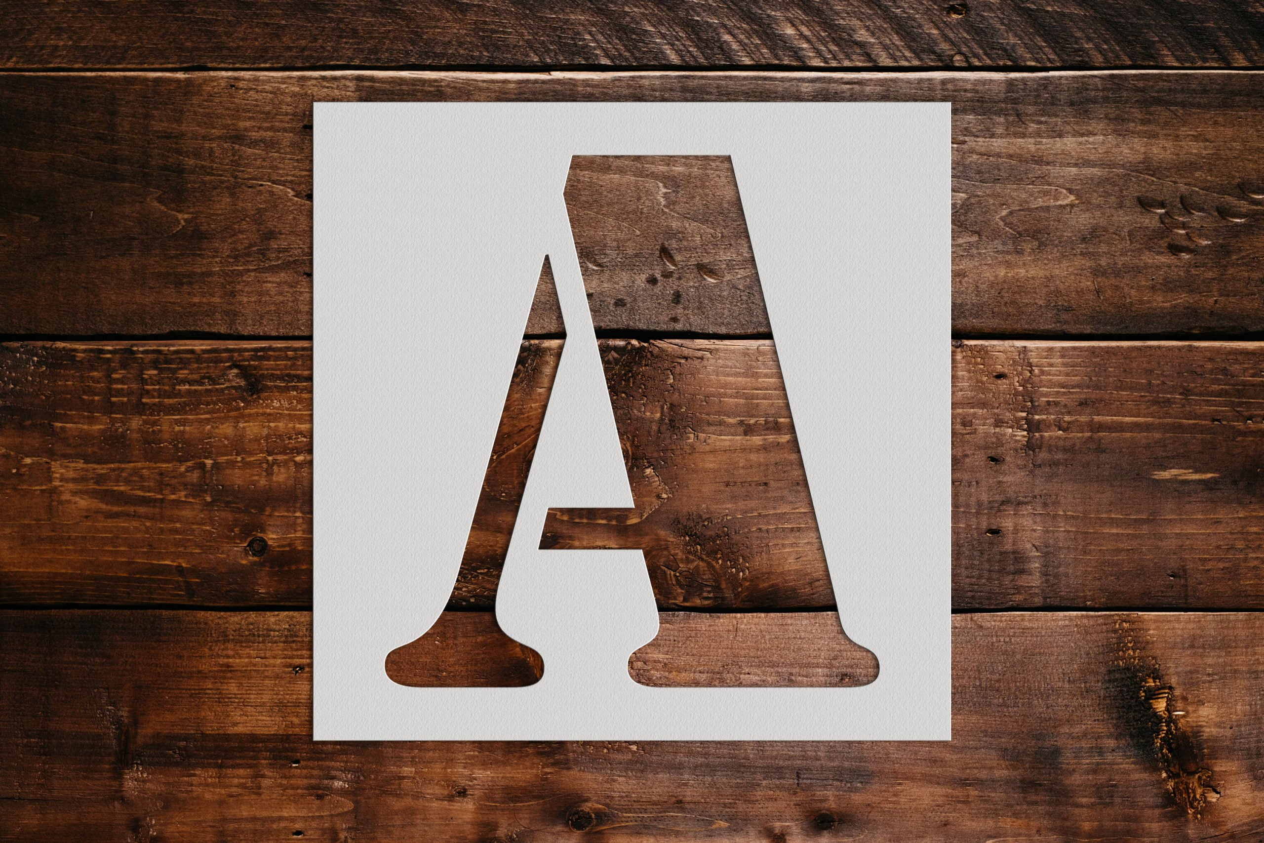 Letter A Stencil - Art and Wall Stencils (6"x6") - Walmart.com