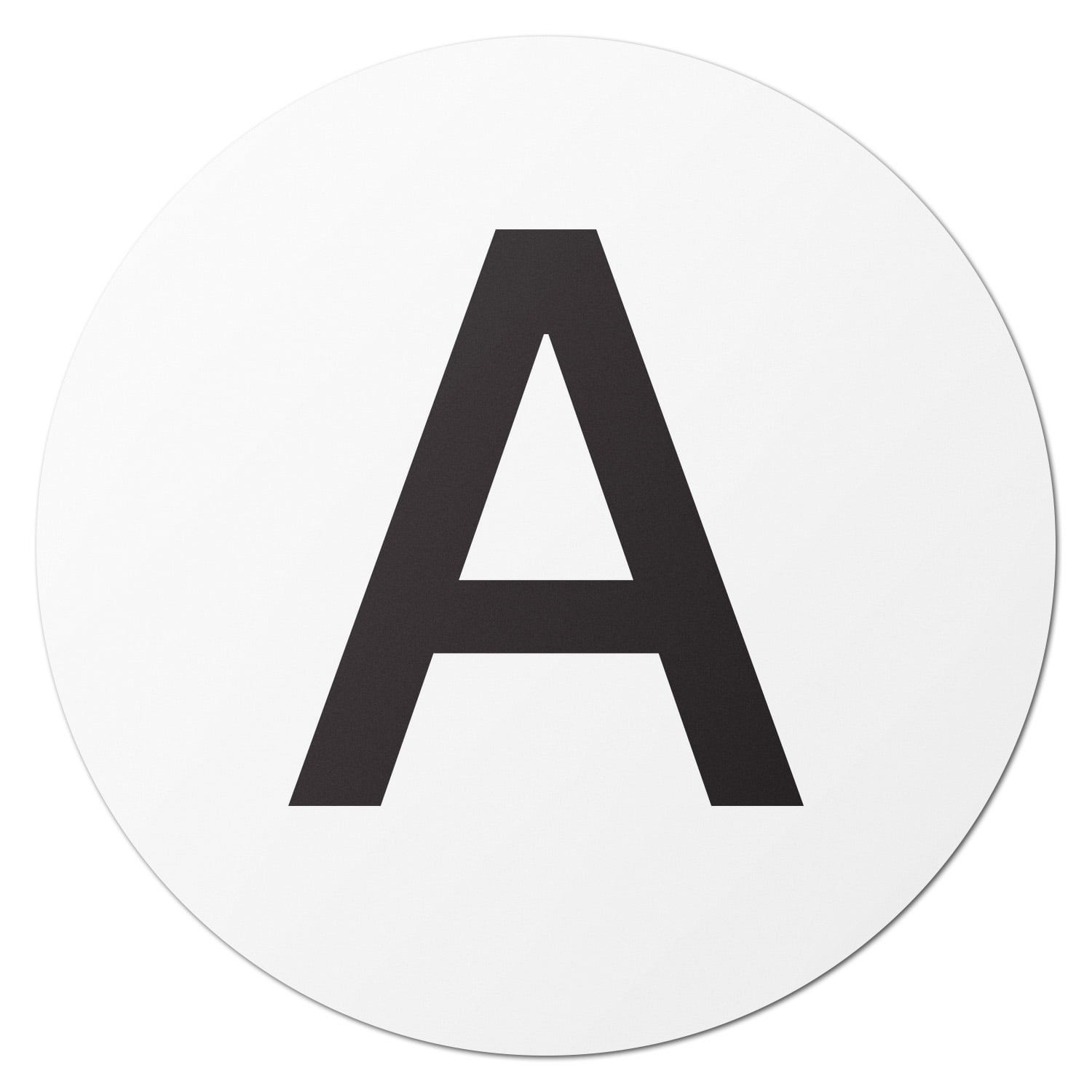 Letter A Stickers ( Circle Dot 1/2 inch 300 Labels ) Self-Adhesive ...