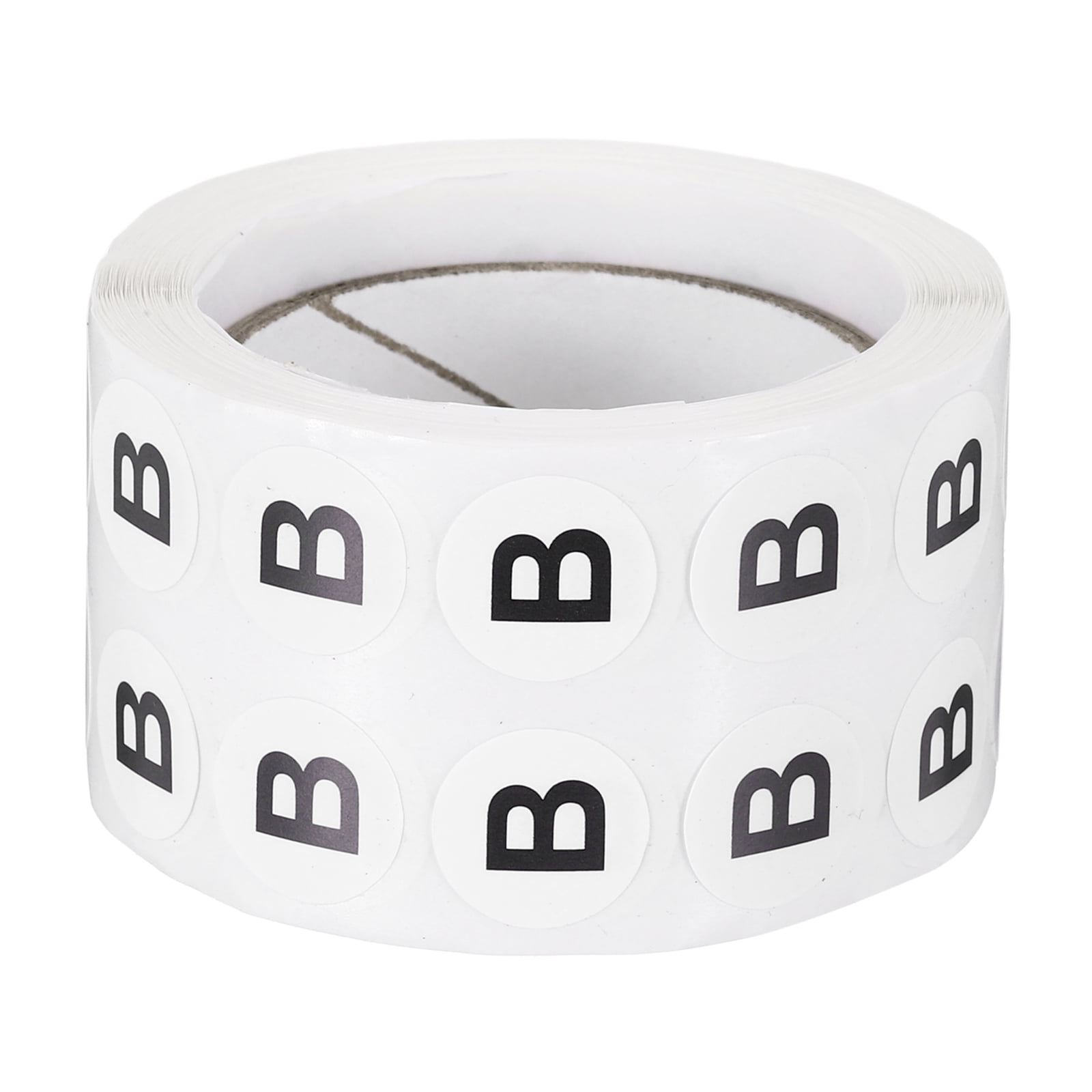 Uxcell Inventory Labels Letter Stickers Round Circle Dots for Home ...