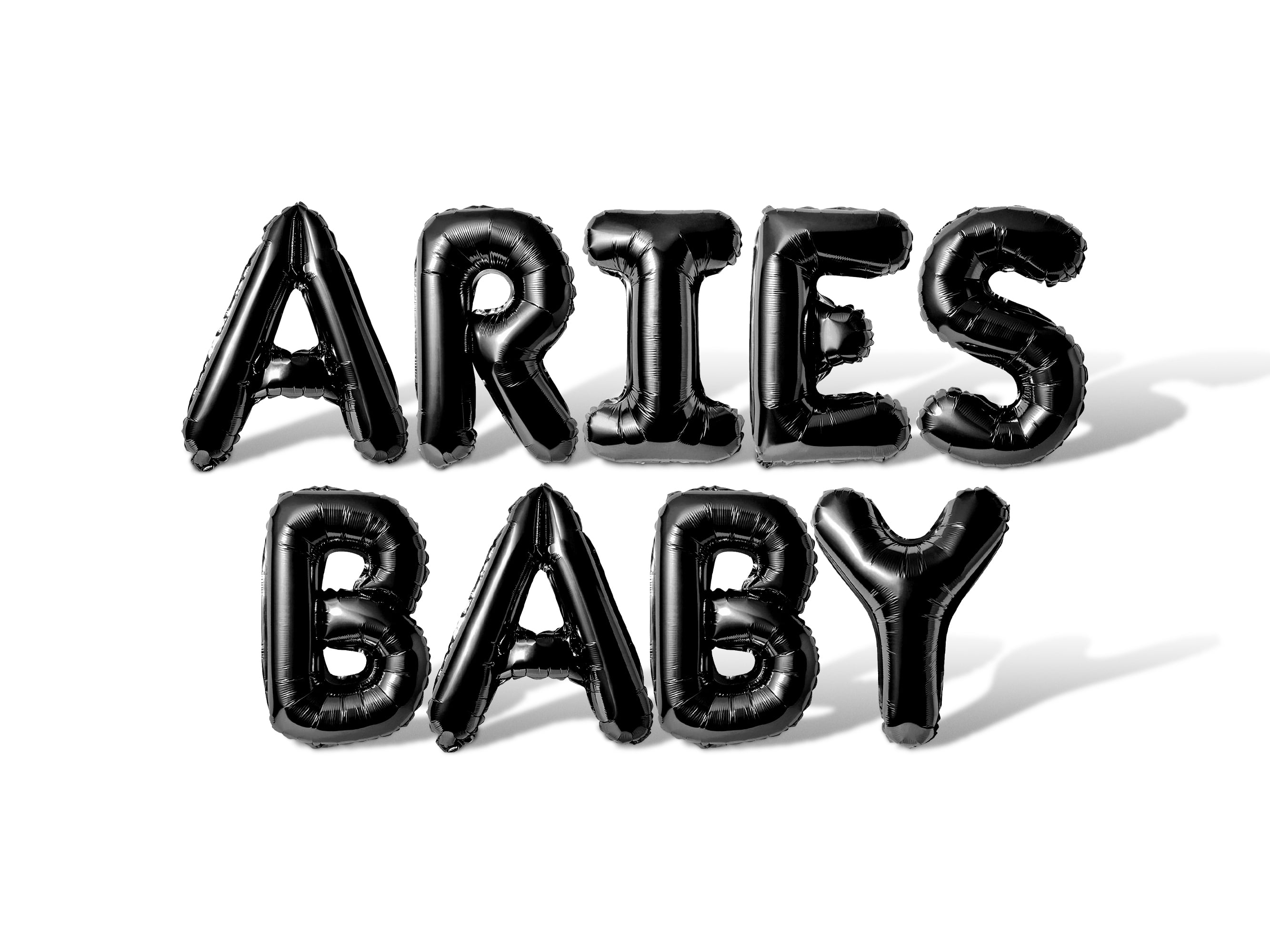 Letter Balloons - ARIES BABY 16" Inch Alphabet Letters Foil Mylar ...