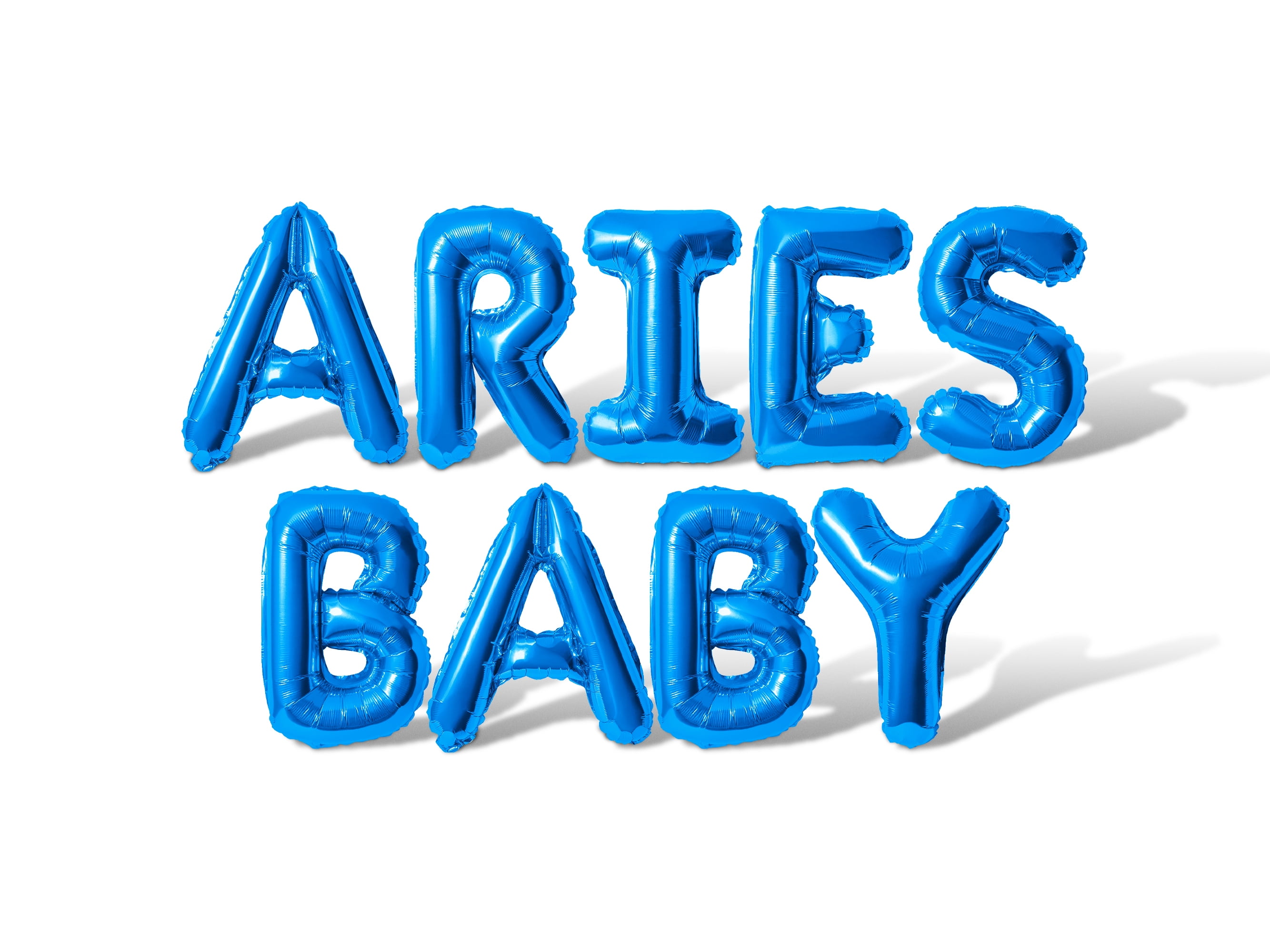 Letter Balloons - ARIES BABY 16" Inch Alphabet Letters Foil Mylar ...