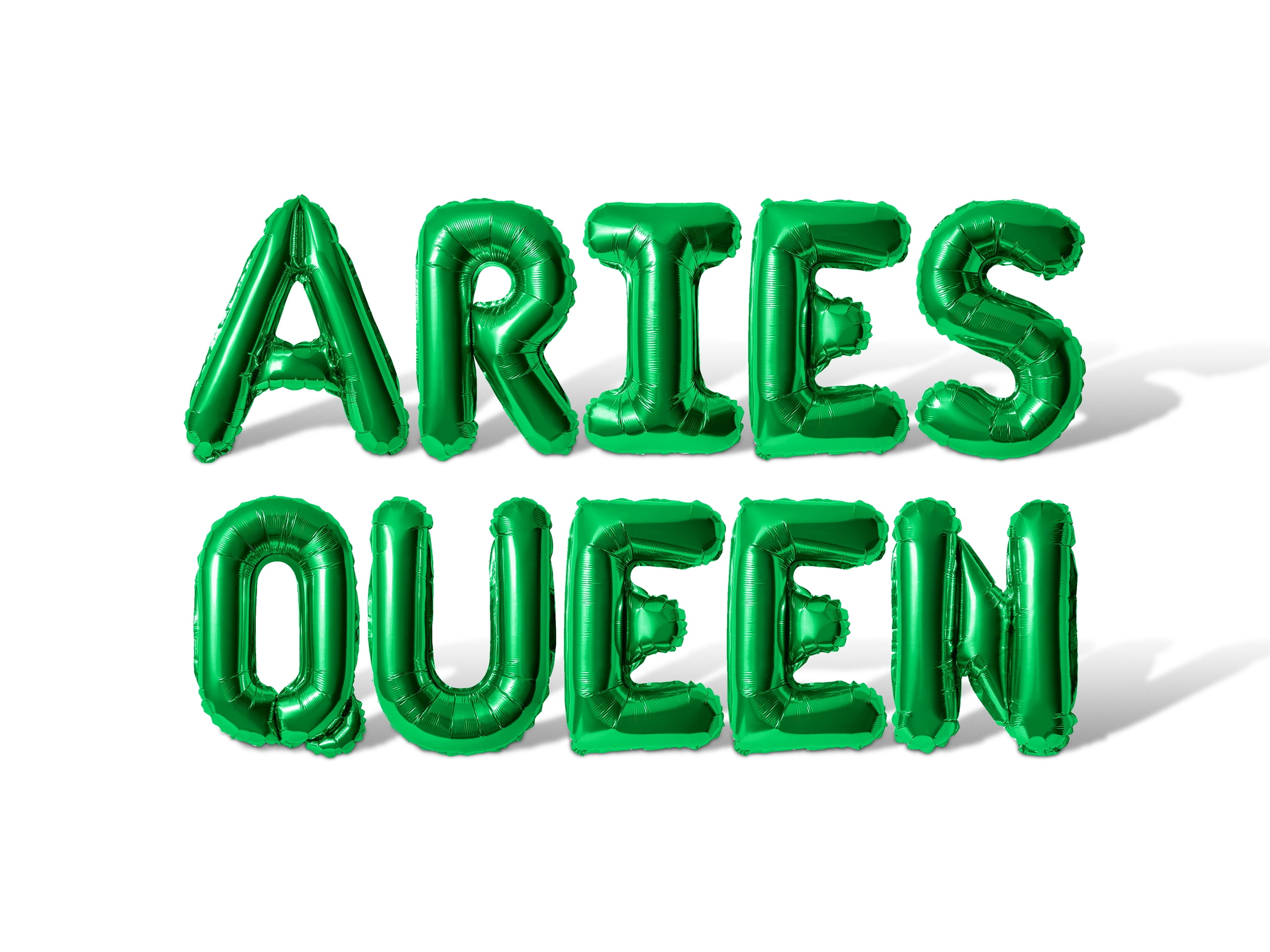 Letter Balloons - ARIES QUEEN 16" Inch Alphabet Letters Foil Mylar ...