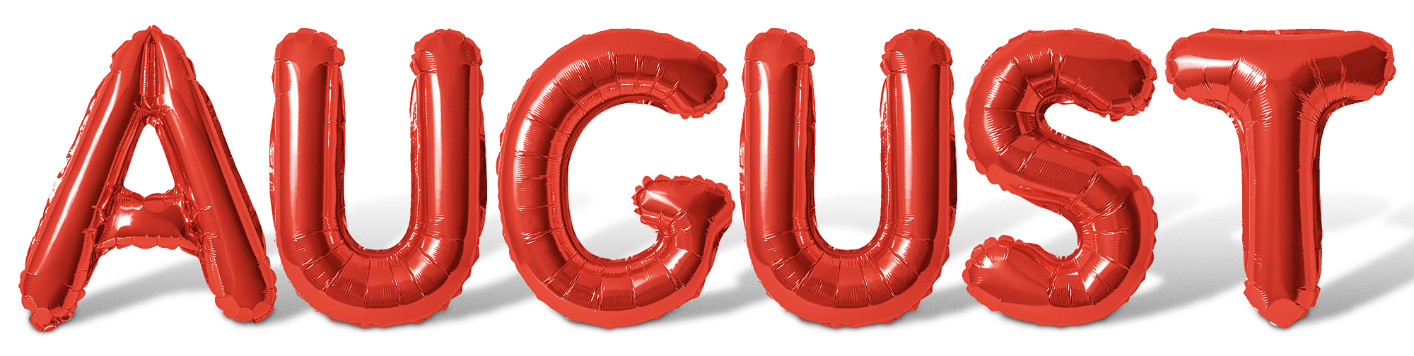 Letter Balloons - AUGUST 16" Inch Alphabet Letters Foil Mylar Balloon ...