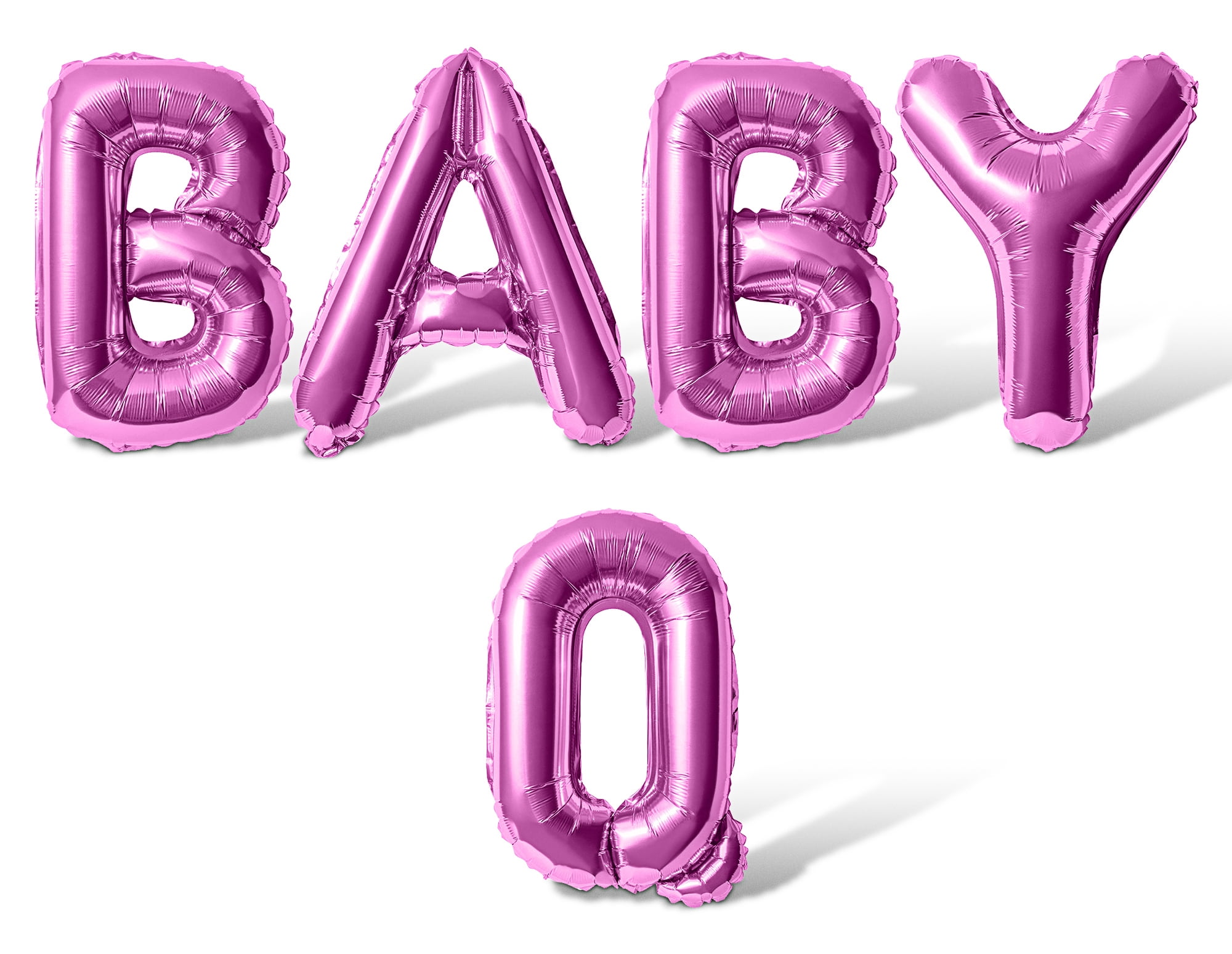 Letter Balloons - BABY Q 16" Inch Alphabet Letters Foil Mylar Balloon ...