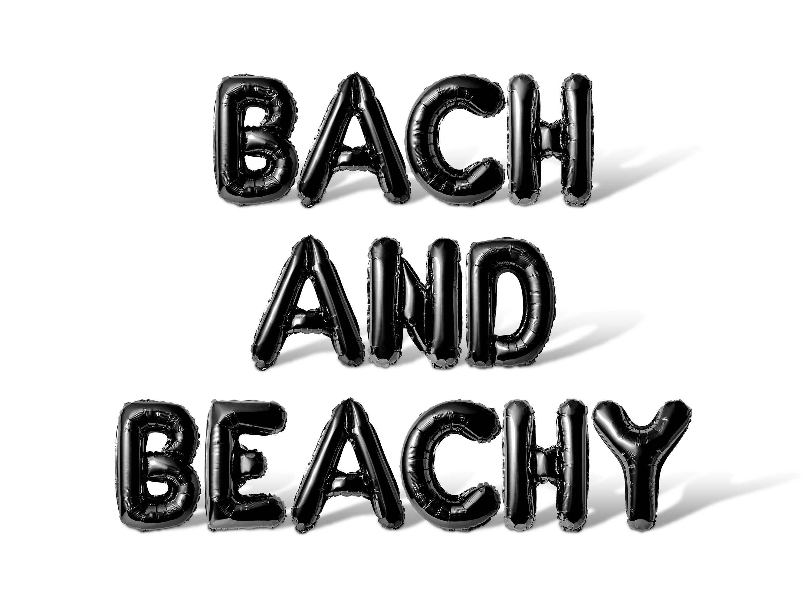 Letter Balloons - BACH AND BEACHY 16" Inch Alphabet Letters Foil Mylar ...
