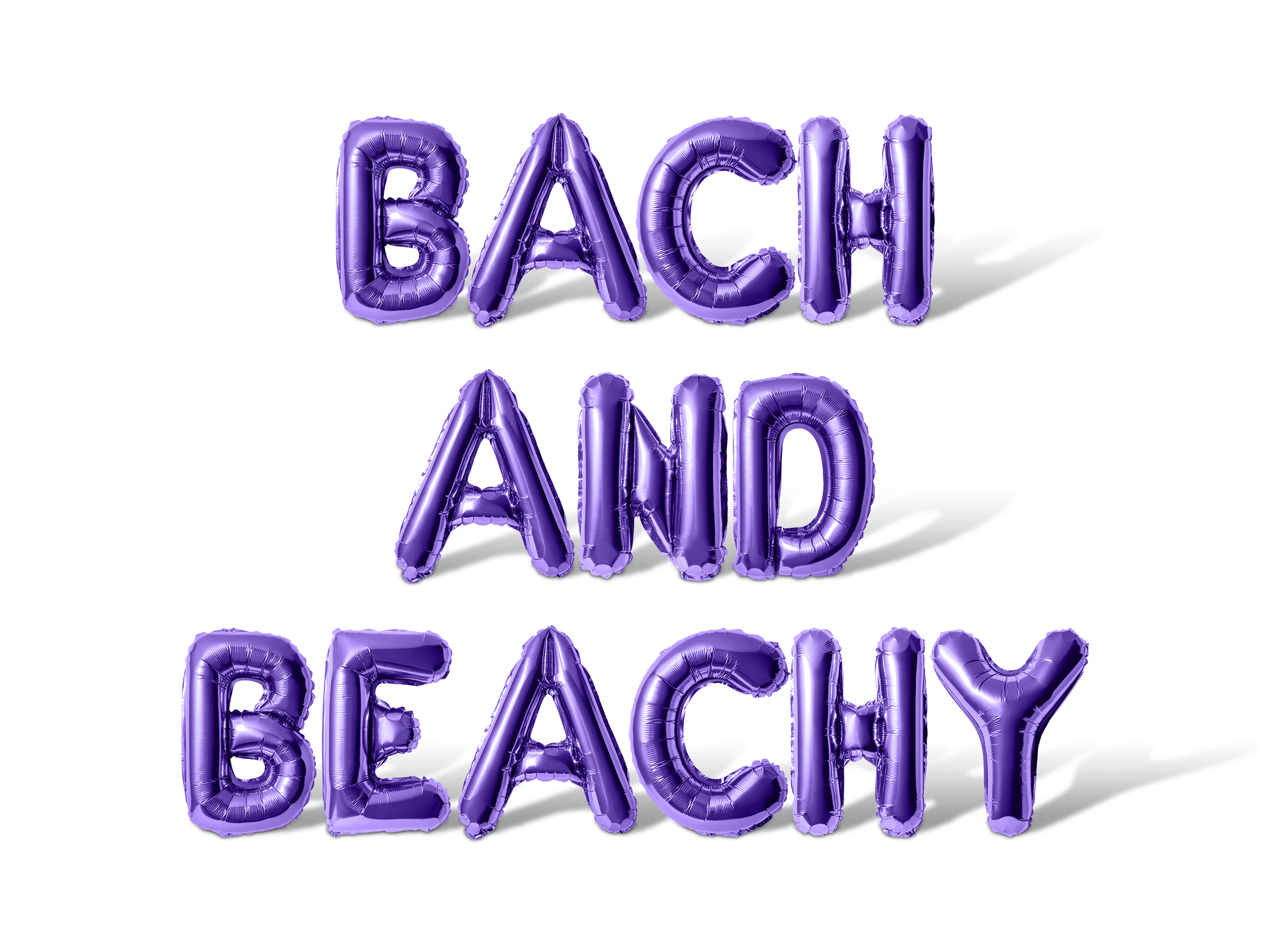 Letter Balloons - BACH AND BEACHY 16" Inch Alphabet Letters Foil Mylar ...