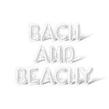 Letter Balloons - BACH AND BEACHY 16" Inch Alphabet Letters Foil Mylar ...