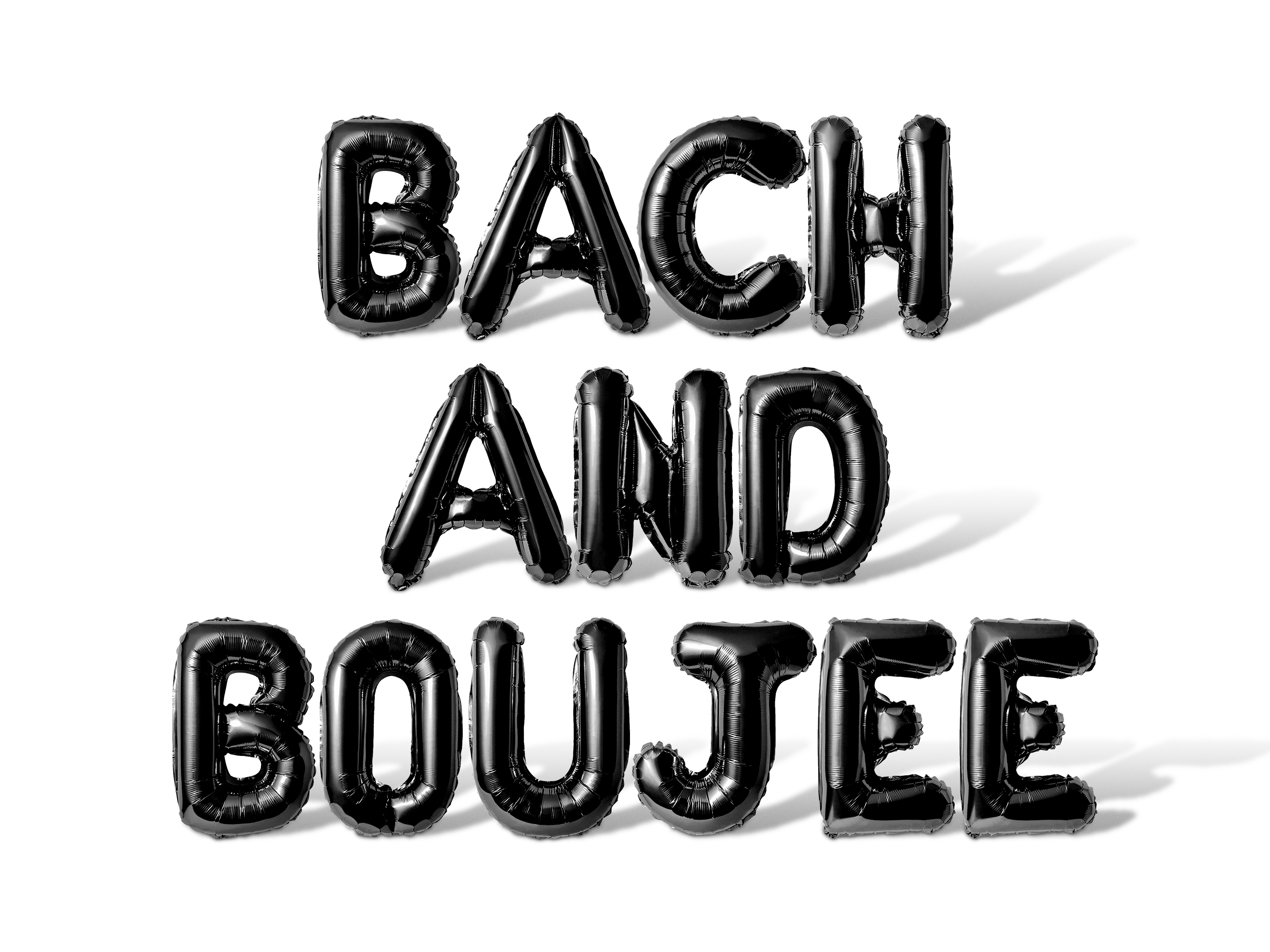 Letter Balloons - BACH AND BOUJEE 16" Inch Alphabet Letters Foil Mylar ...