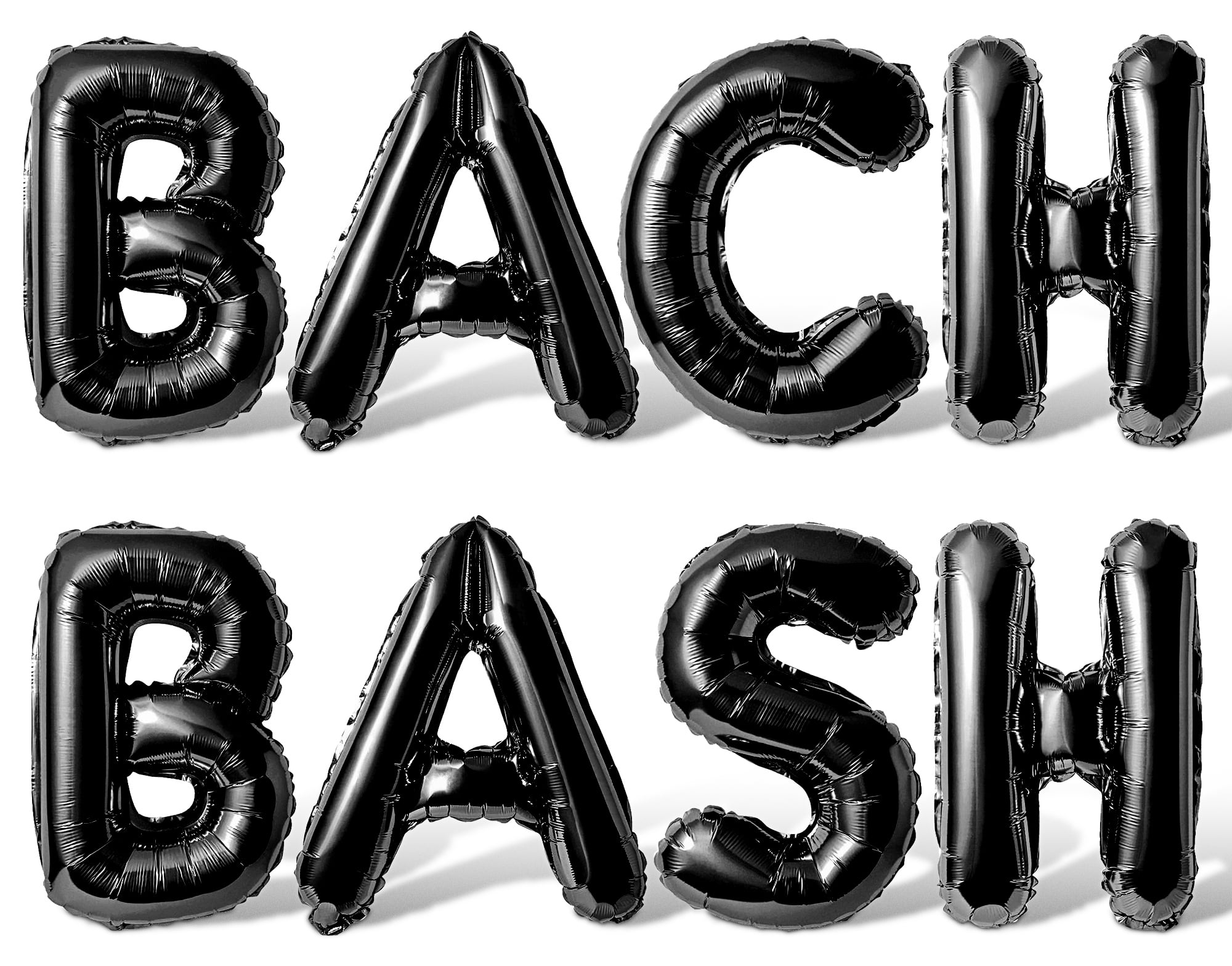 Letter Balloons - BACH BASH 16" Inch Alphabet Letters Foil Mylar ...