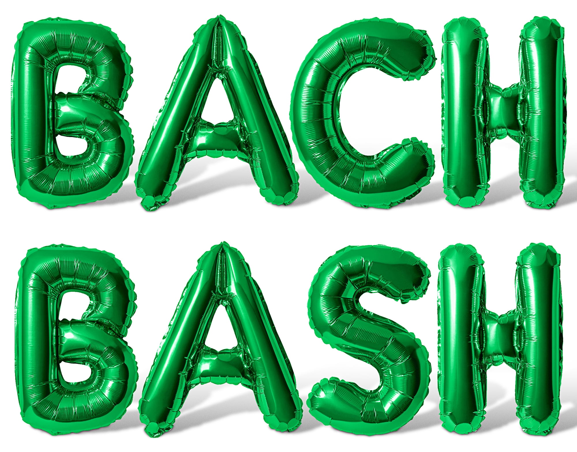 Letter Balloons - BACH BASH 16" Inch Alphabet Letters Foil Mylar ...