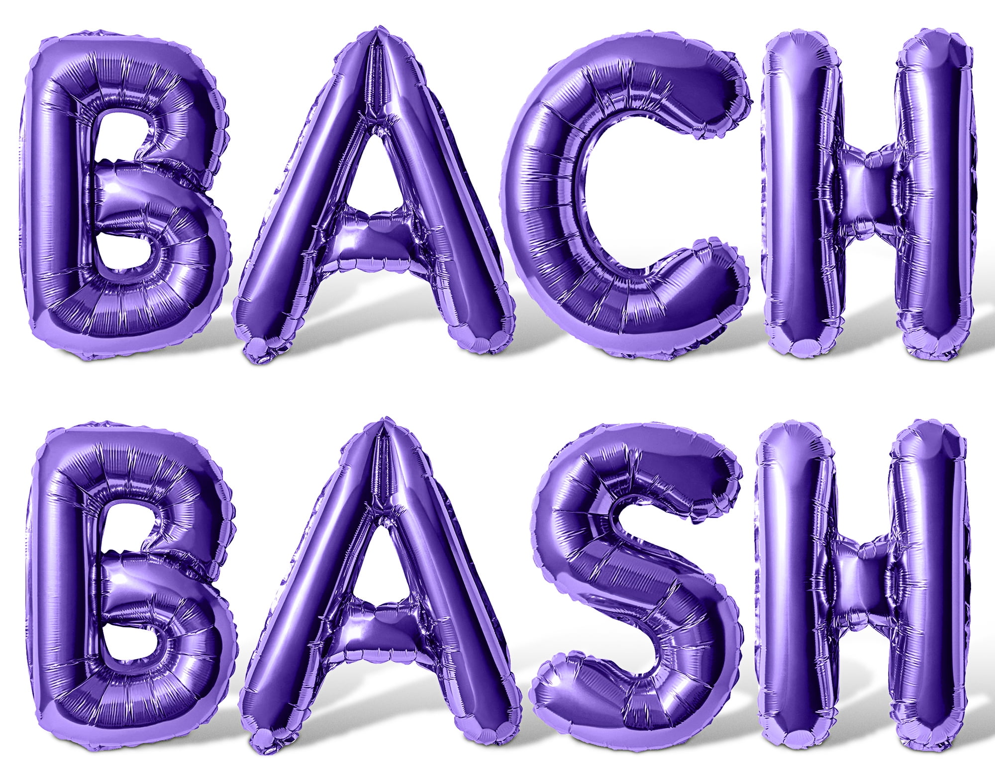 Letter Balloons - BACH BASH 16" Inch Alphabet Letters Foil Mylar ...