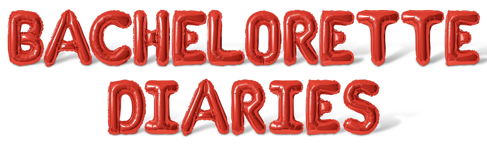 Letter Balloons - BACHELORETTE DIARIES 16" Inch Alphabet Letters Foil ...