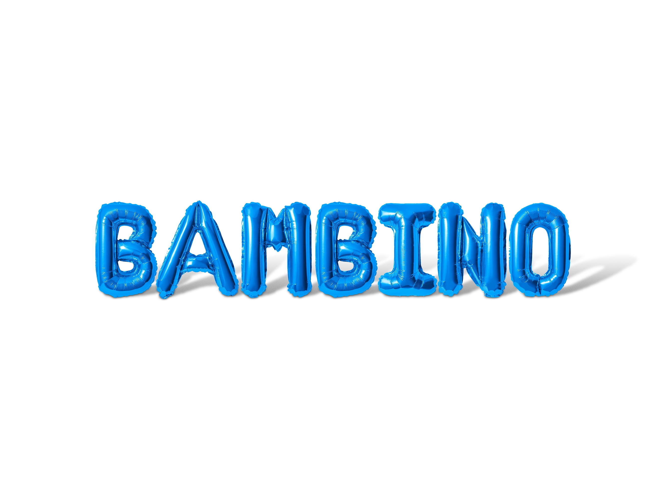 Letter Balloons - BAMBINO 16" Inch Alphabet Letters Foil Mylar Balloon ...