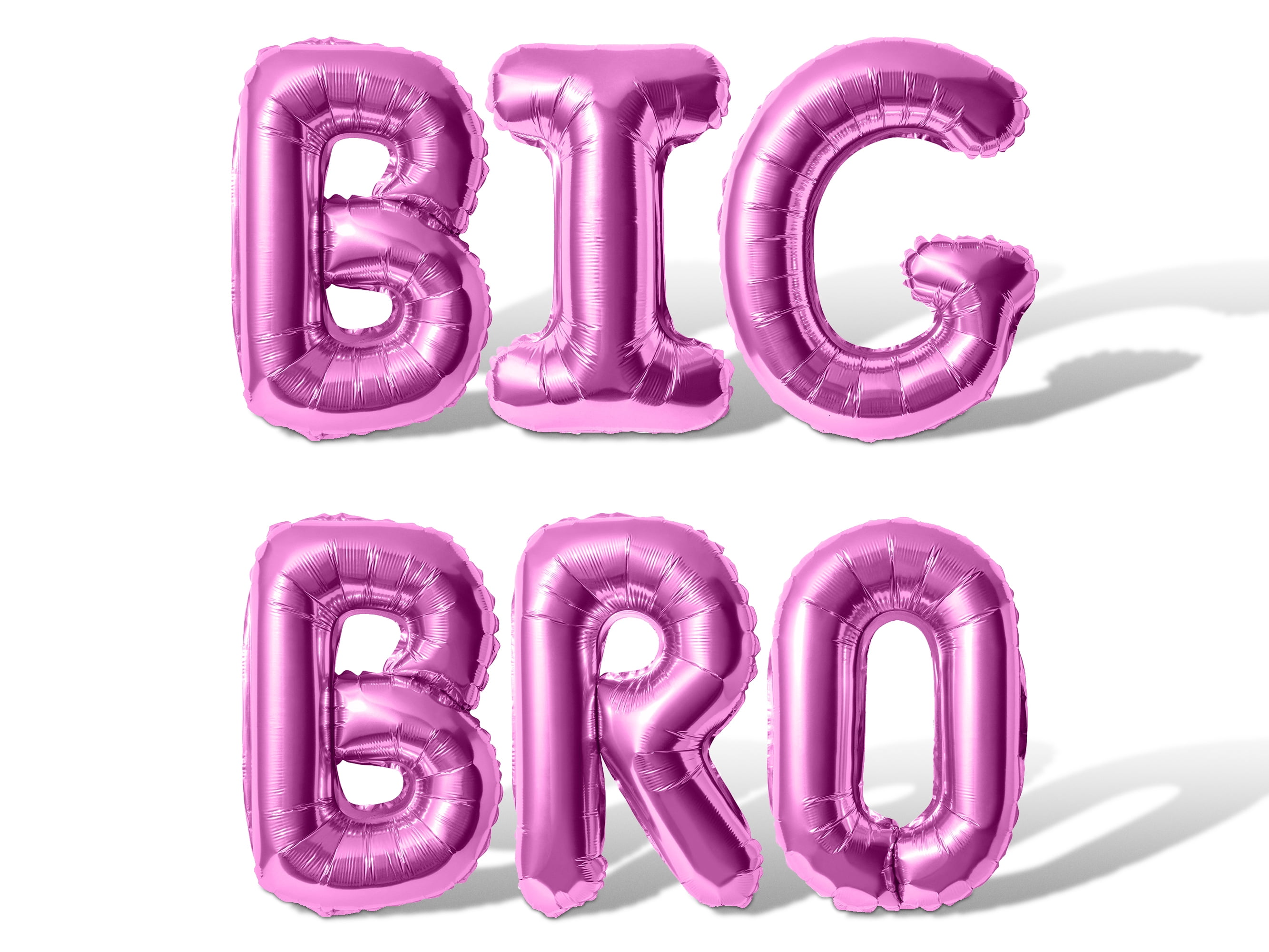 Letter Balloons - BIG BRO 16" Inch Alphabet Letters Foil Mylar Balloon ...
