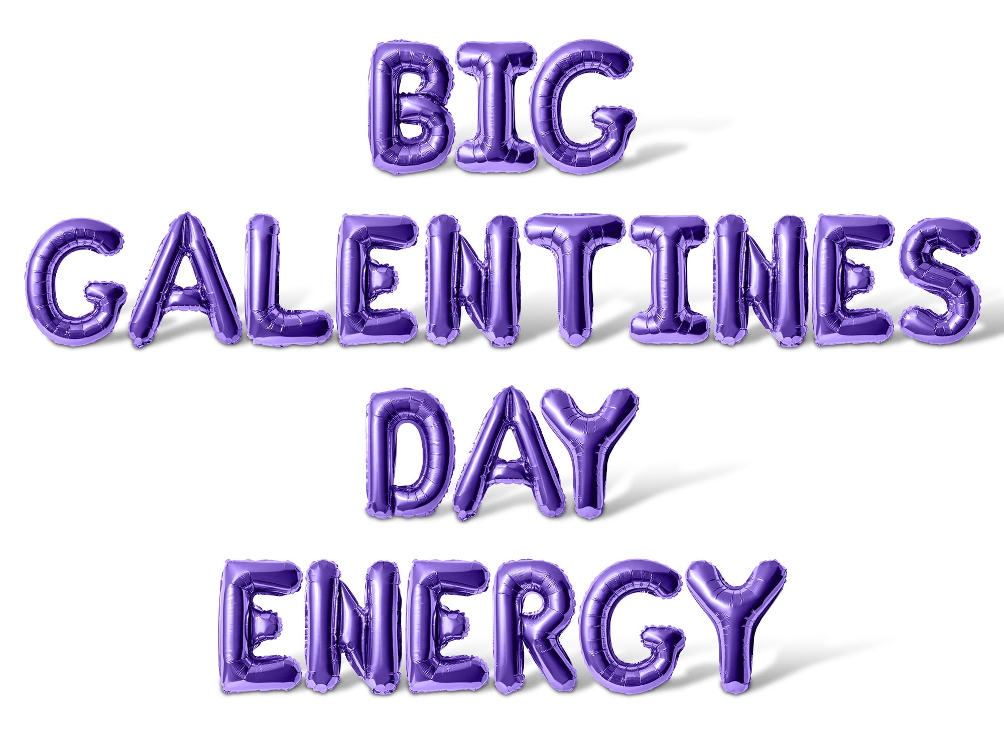 Letter Balloons - BIG GALENTINES DAY ENERGY 16" Inch Alphabet Letters ...