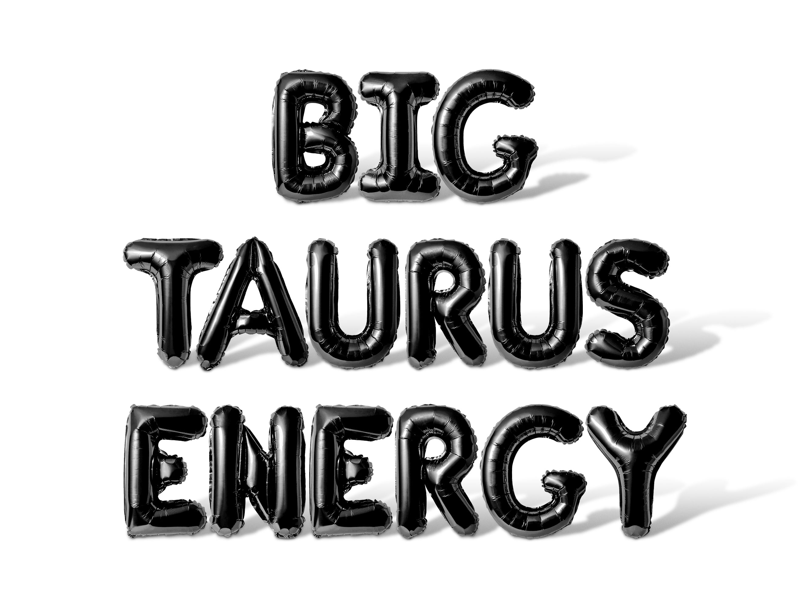 Letter Balloons - BIG TAURUS ENERGY 16" Inch Alphabet Letters Foil ...